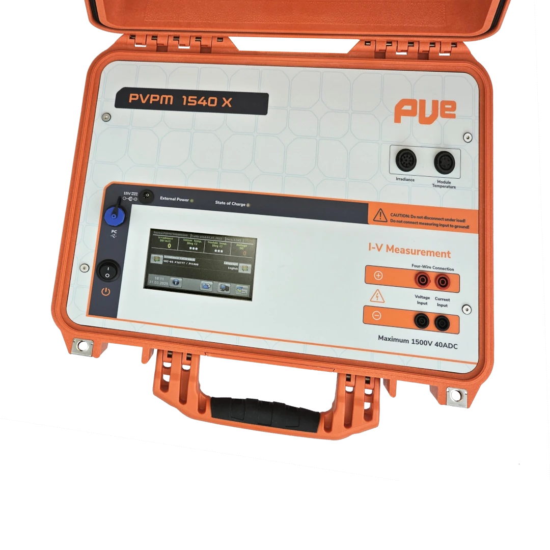 PVPM1540X I-V curve tracer up to 1500 V / 40 A